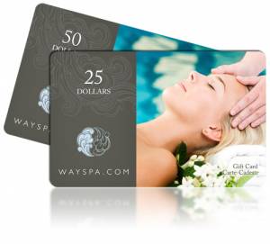Cartes Cadeau Wayspa Acceptées | Susanna Esthétique Beauté Laval